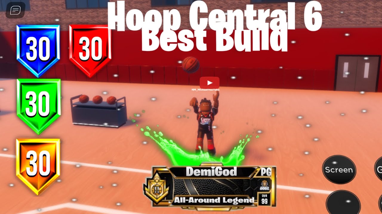 BEST BUILD 😲 | Roblox, Hoop Central 6. - YouTube