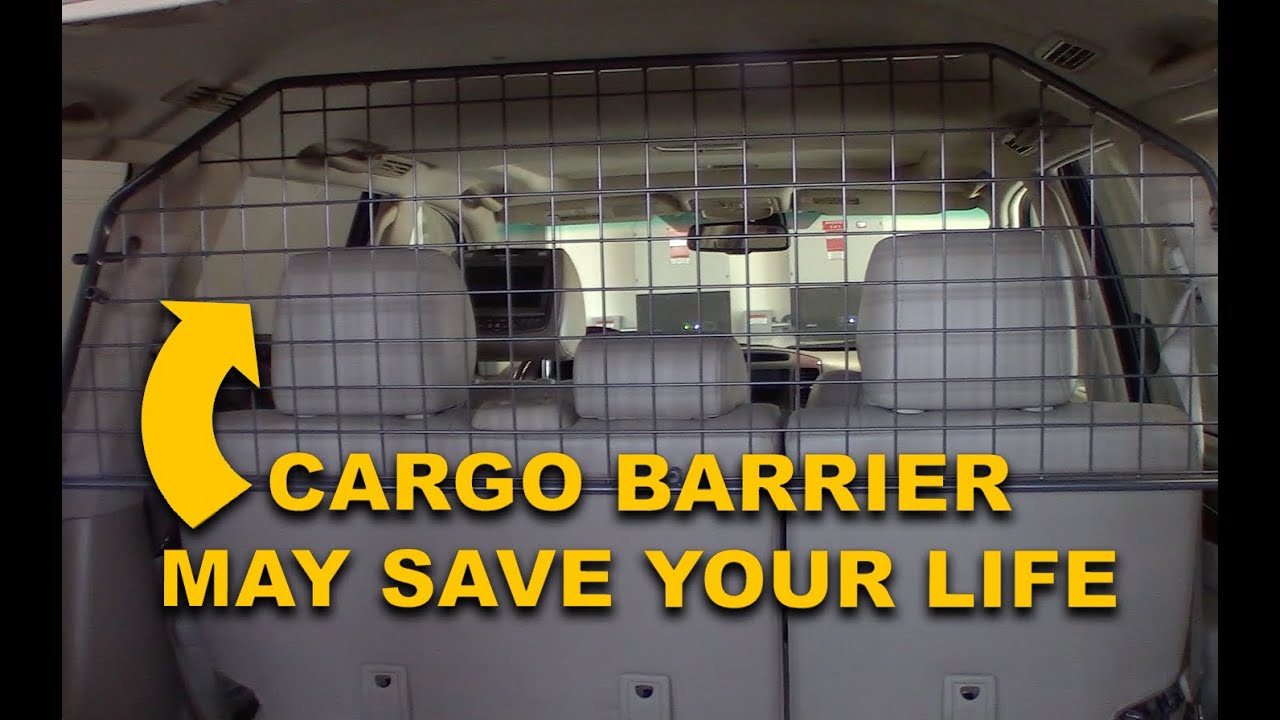Custom Cargo Barrier Install in a Lexus GX470. The smart way to carry a ...