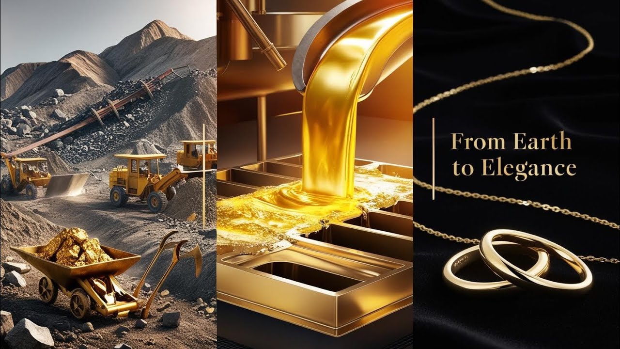 "The Journey of Gold: From Earth to Elegance" - YouTube