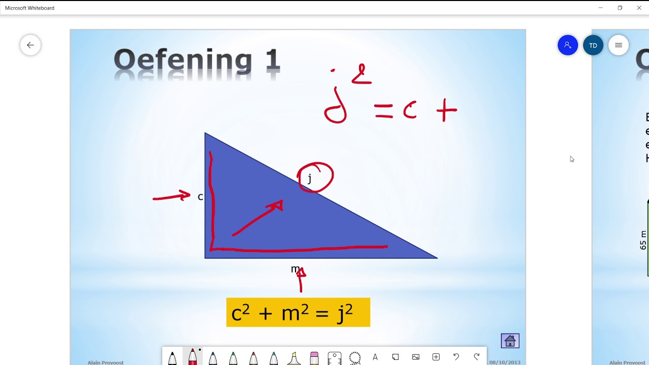 Uitleg Stelling van Pythagoras - YouTube