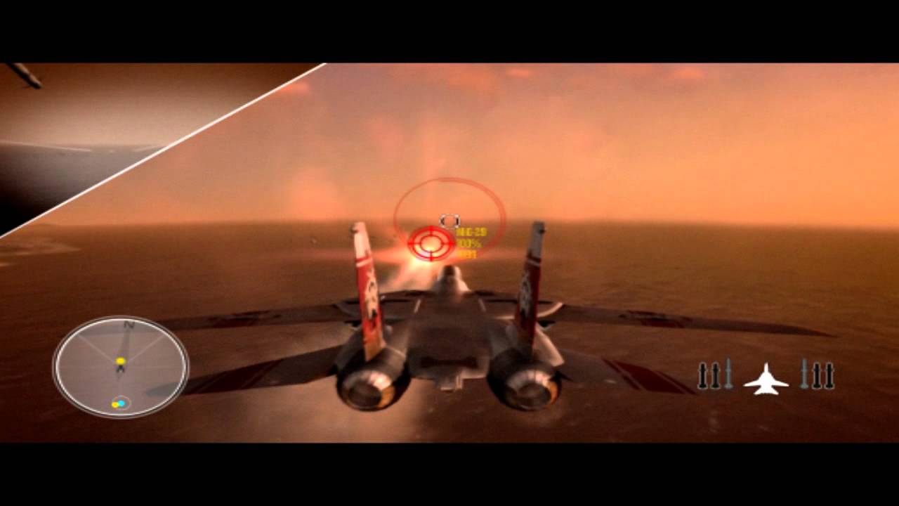 Top Gun: Hard Lock Gameplay 9800GT - YouTube