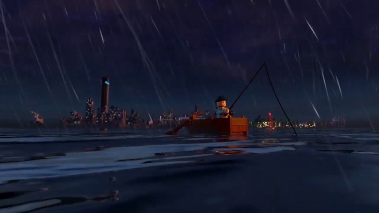 A man has fallen into the river in Gotham City - YouTube