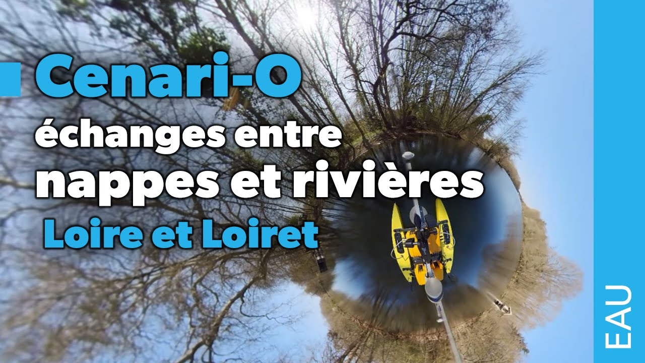 Cenari-O : étude des échanges entre nappes et rivières - YouTube