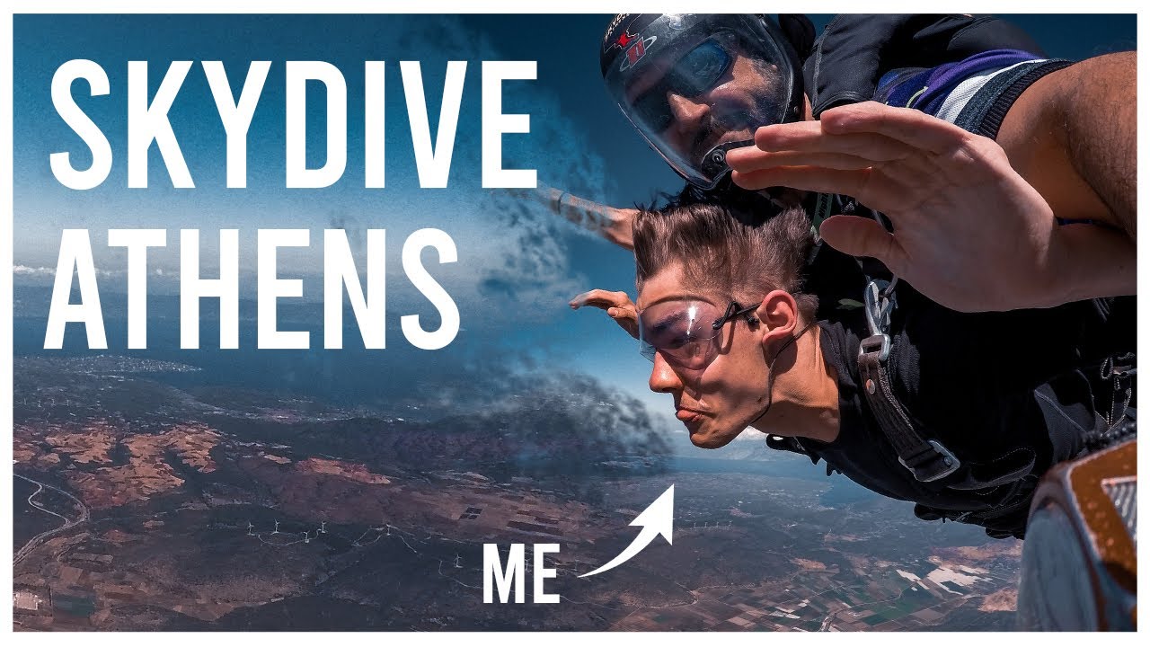 Tandem Skydiving in Athens - YouTube