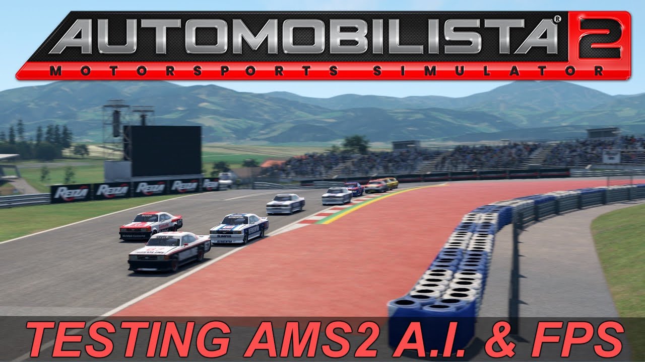 AMS2 UPDATE v0.9.3.1(&2) | Testing the A.I. | & FPS | & SAVE REPLAYS ...