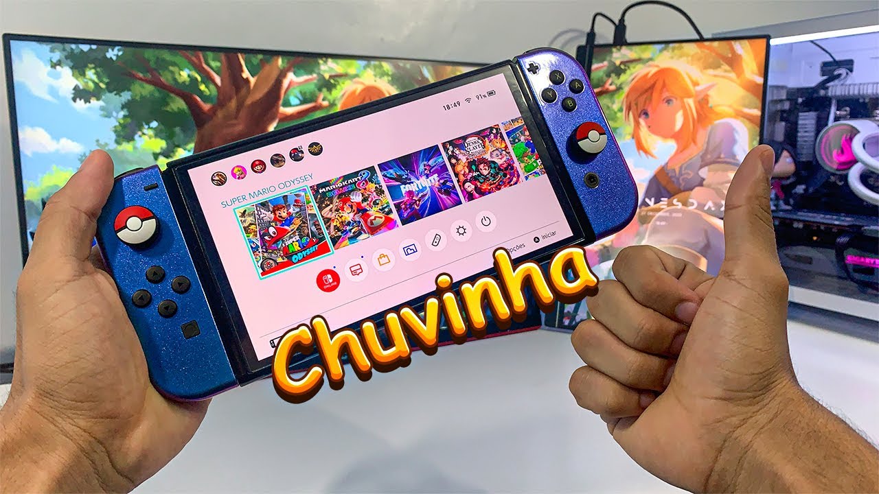 Nintendo Switch + chuva é bom demais🌧️ - YouTube