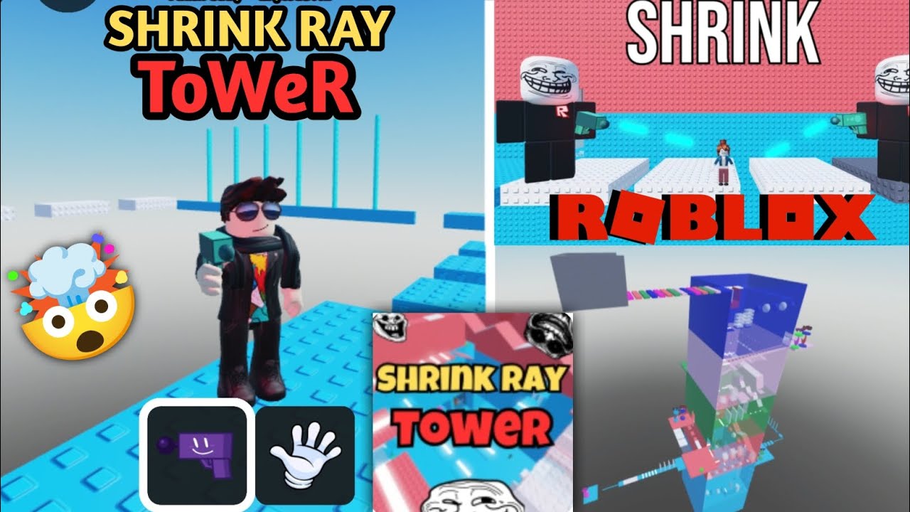 Roblox: SHRINK RAY TOWER (Full Walkthrough & Gameplay) - YouTube