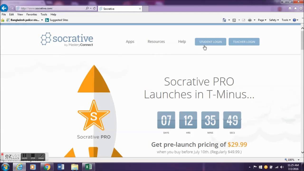 Socrative tutorial - YouTube