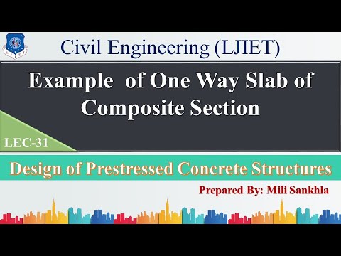 Lec-31_Example of One way slab of Composite Section|Designof ...