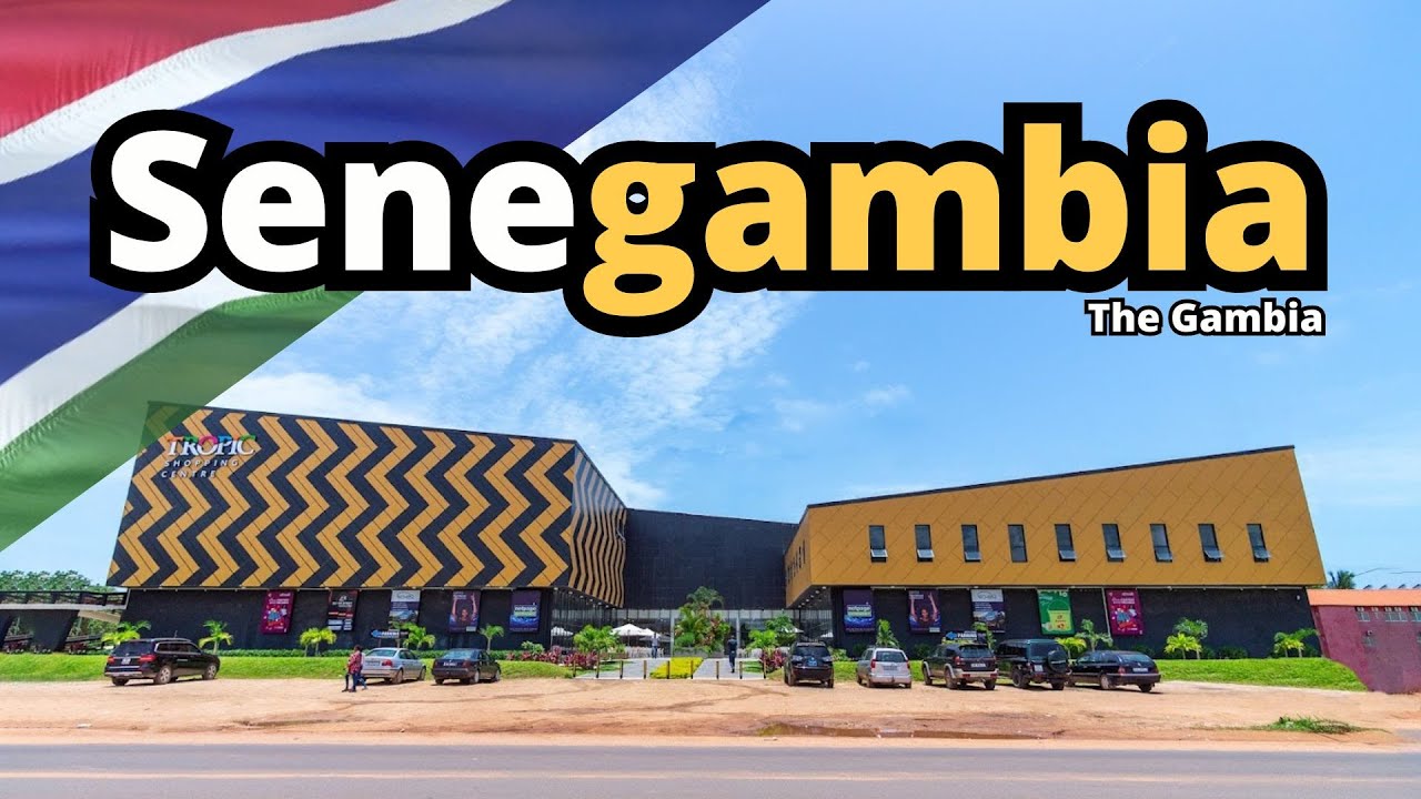 Walking around Senegambia The Gambia - YouTube