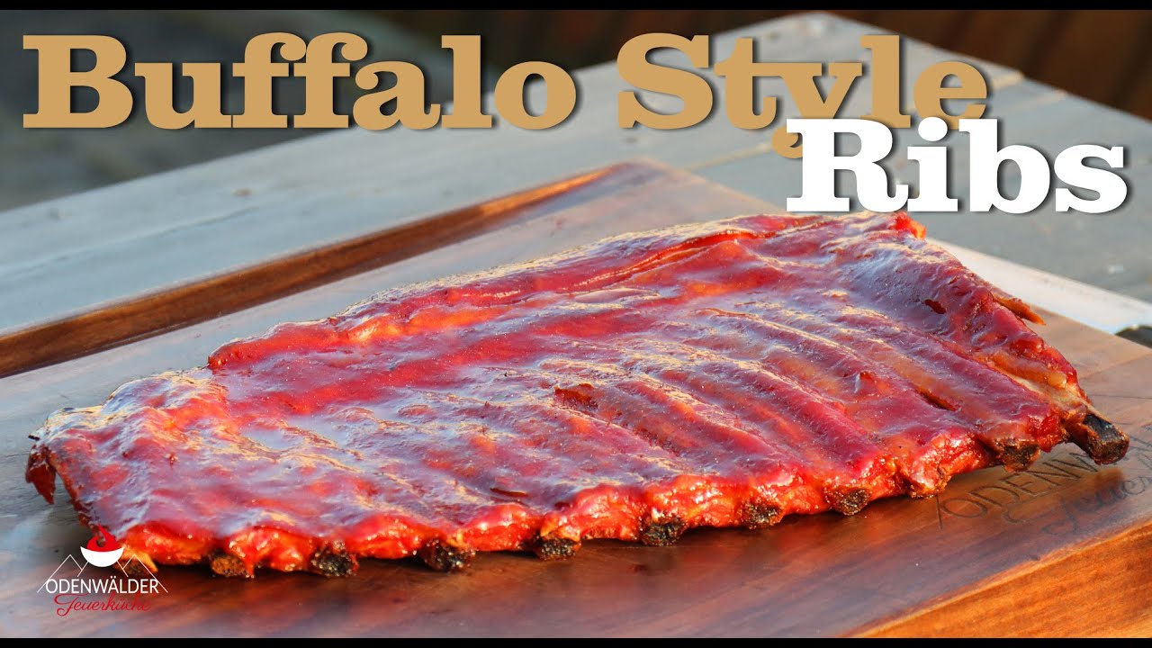 Saftig und lecker, so muss BBQ sein - Buffalo Style Ribs - YouTube