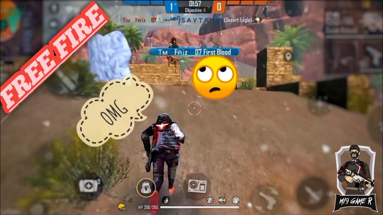 New FREE FIRE 🔥 amazing 😍 video with MI9 game R. Enjoy this video guys ...