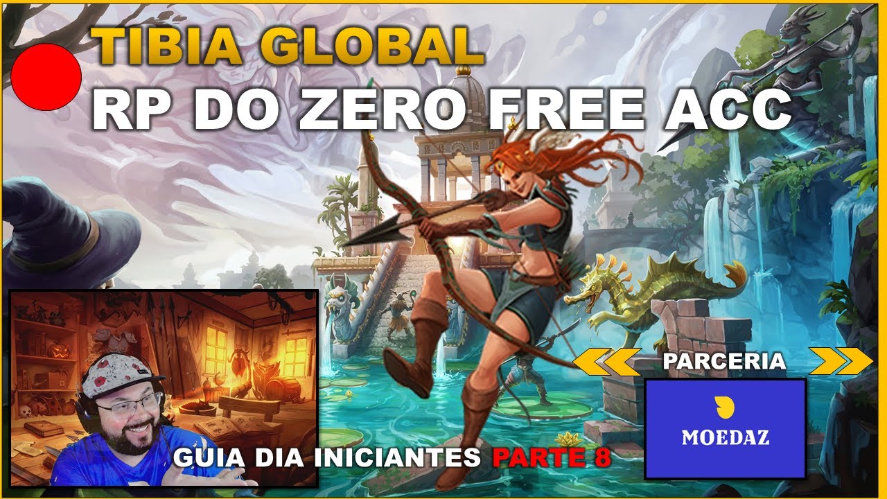 👑 TIBIA GLOBAL🏹 RP DO ZERO FREE ACC | GUIA DE INICIANTES PARTE 8 - YouTube