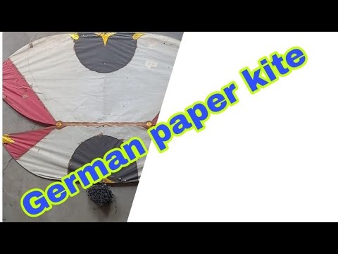 German paper kite | Lahore basant yaadain | kite festival . - YouTube