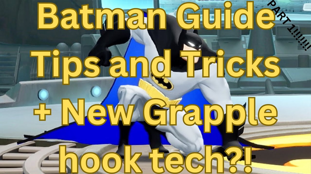 Batman Guide New tech with Tips and Tricks How to play Batman in MultiVersus PART 1 - YouTube