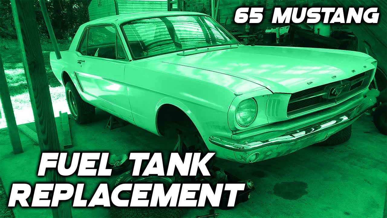 65 MUSTANG FUEL TANK REPLACEMENT & INSTALLATION | 65 Mustang project ...