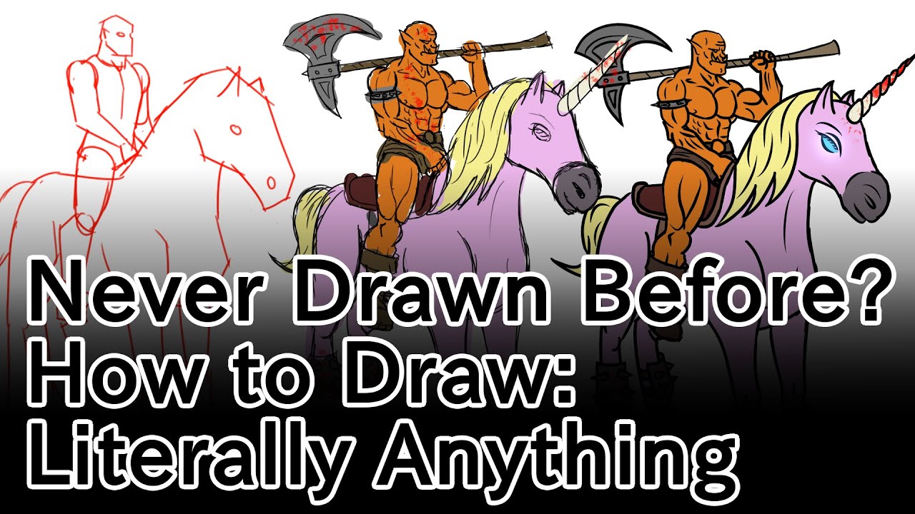 4 Tips on How to Draw Literally Anything for Beginners Like You - YouTube