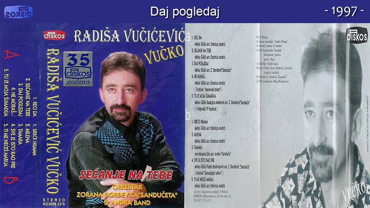 Radisa Vucicevic Vucko - Daj pogledaj - (Audio 1997) - YouTube