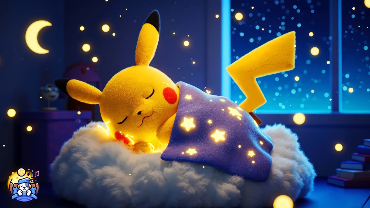 Healing Piano with Pikachu | Music for Stress Relief, Relaxation & Deep ...