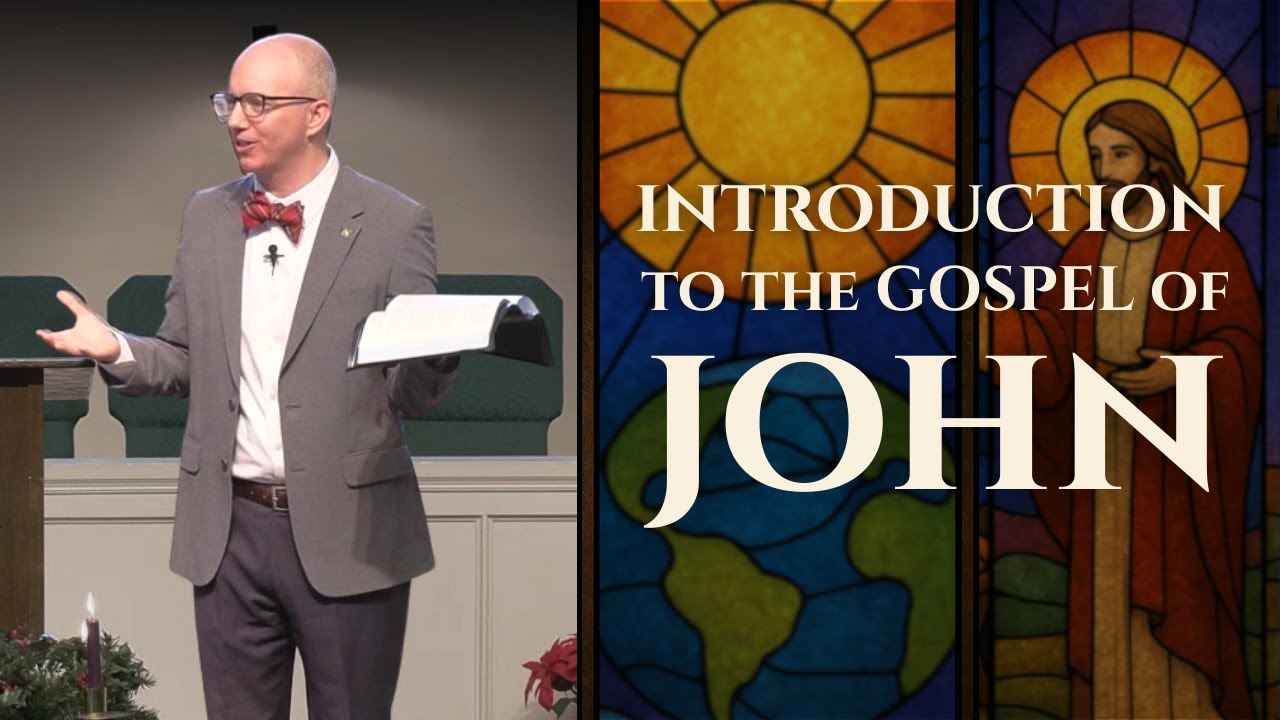 Gospel of John | Introduction & John 1:6–18 Sermon - YouTube