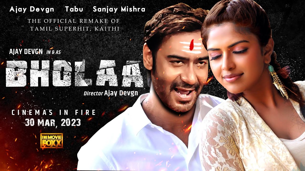 Bhola Official Trailer | Ajay Devgan | Amala Paul | Tabu | Kaithi Remake | Drishyam 2 Movie ...