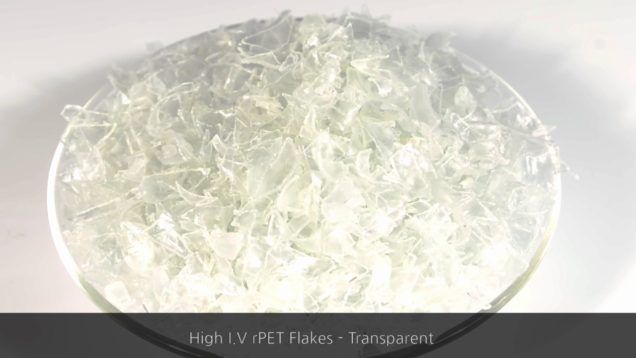 High I.V rPET Flakes - DY POLYMER - YouTube
