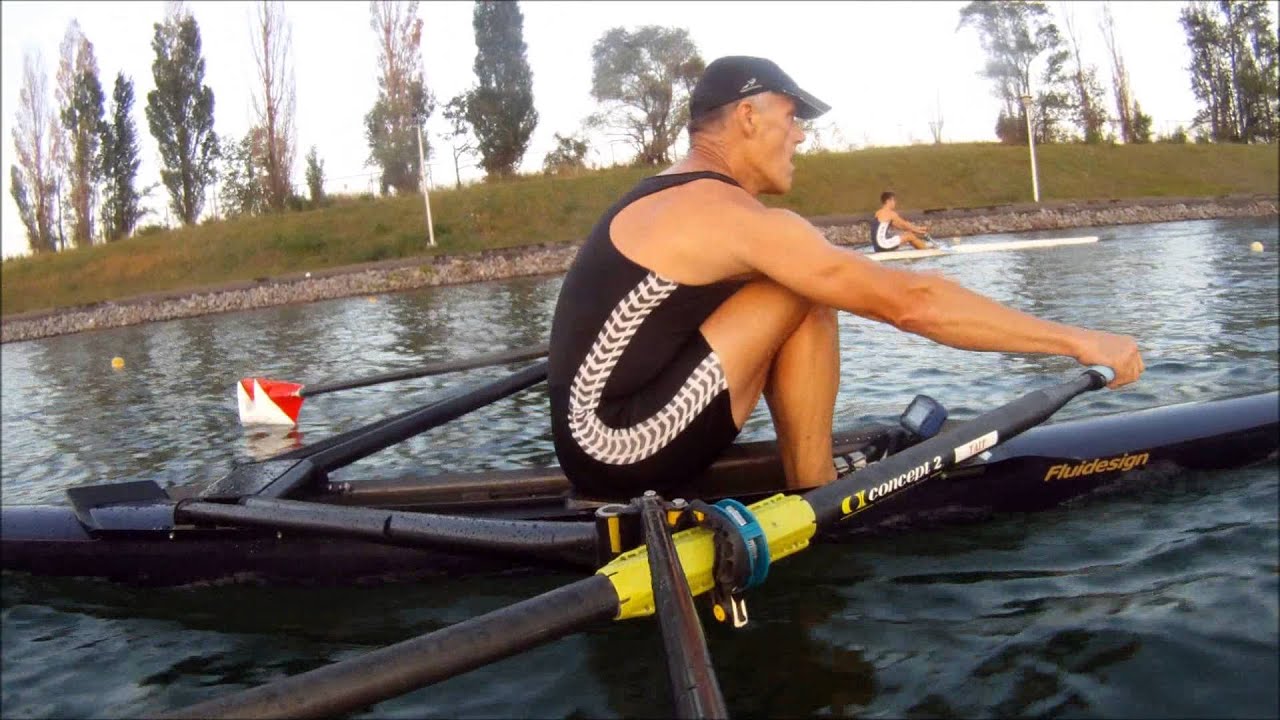 Rowing; Drive and catch timing ..Still not quite right.. - YouTube