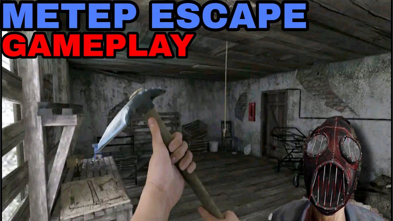 METEL HORROR ESCAPE GAMEPLAY AND HORROR SANTA CLOSE. - YouTube