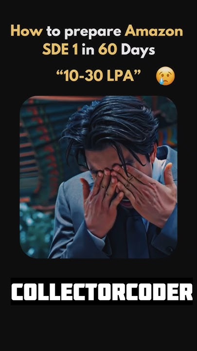 Amazon SDE-1 in 60 Days! 🚀 DSA Roadmap for Success #amazon #sde #shorts #roadmap #dsaroadmap ...