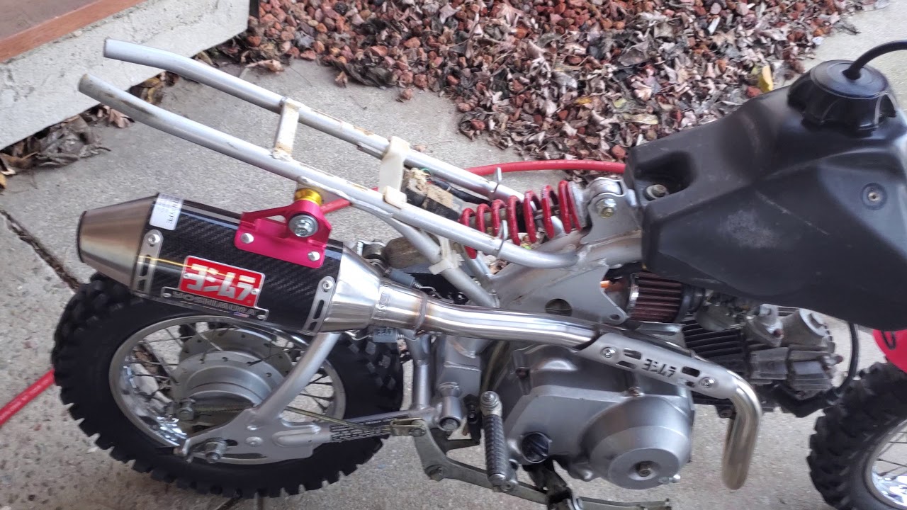 Stock XR50 with Yoshimura Exhaust - YouTube