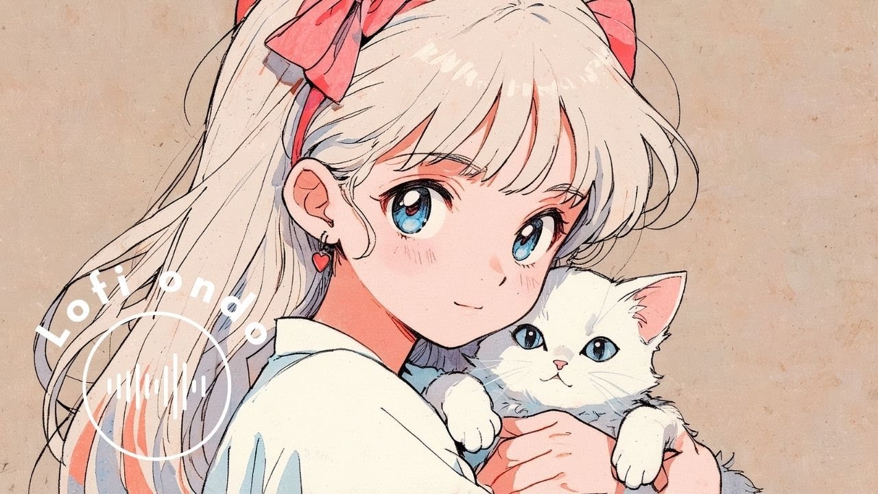 🐱 Dreaming Cat - 80's Lofi Chill Beats 2 hours | Japanese Retro Anime ...