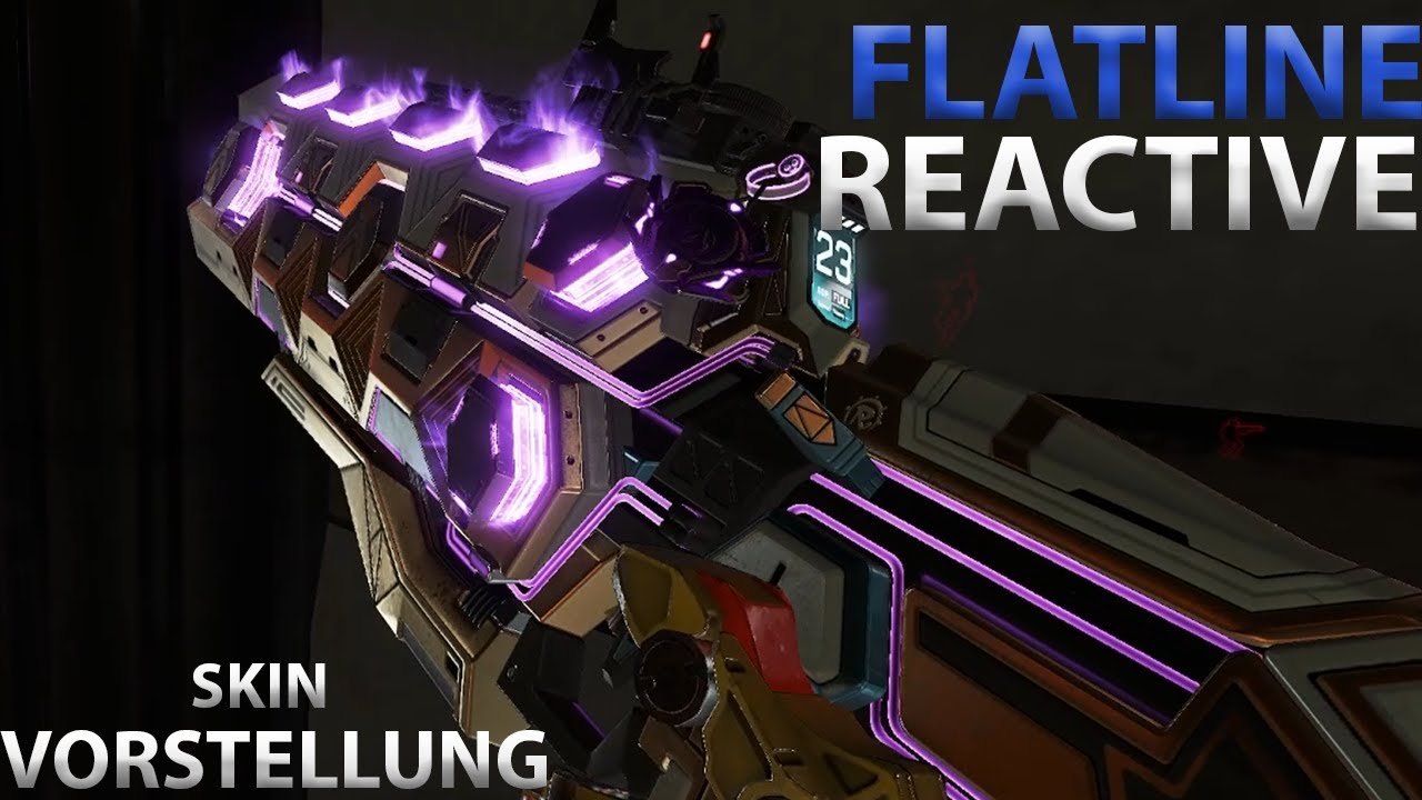 Vorstellung Flatline Top Tier Reactive Skin | Deutsch / German | Apex ...