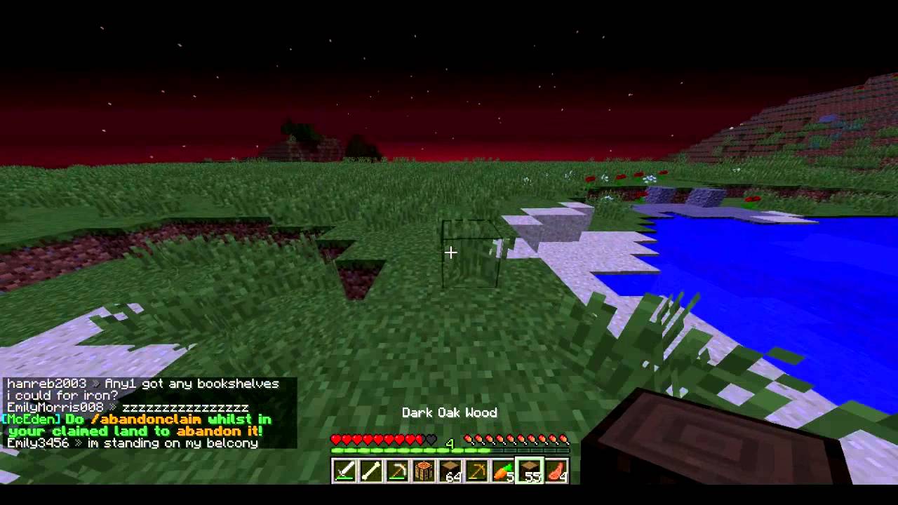 Minecraft Survival On MCEDEN EP1... (yammy xox) server - YouTube