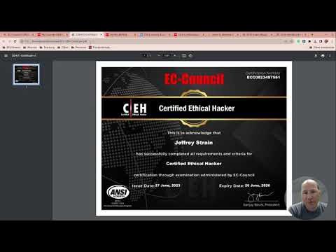 EC-Council Certified Ethical Hacker (CEH) - Passed - YouTube