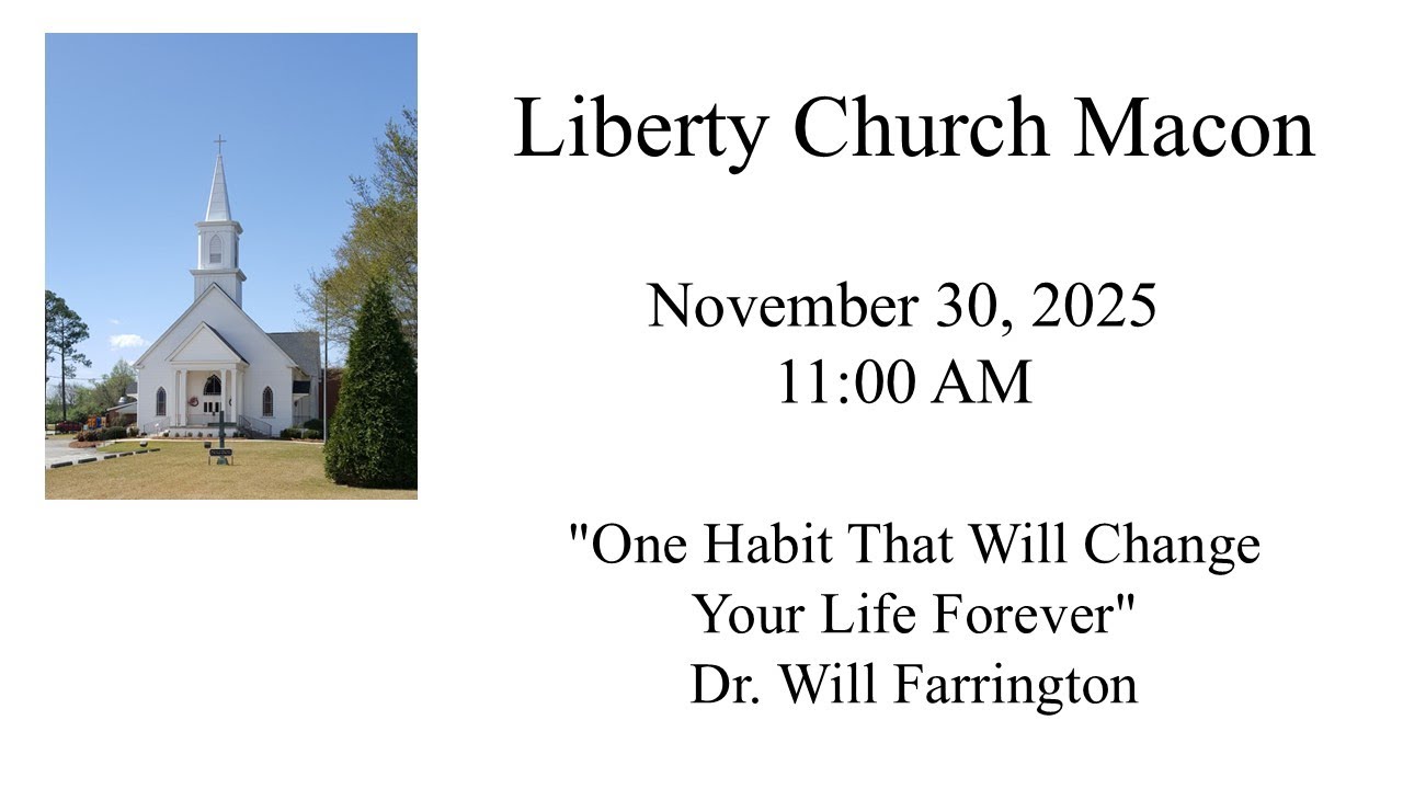 Liberty Church Macon 11 30 25 1100 - YouTube