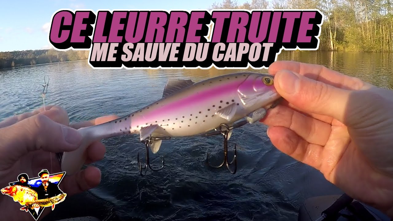 CE LEURRE TRUITE FOX RAGE ME SAUVE - YouTube