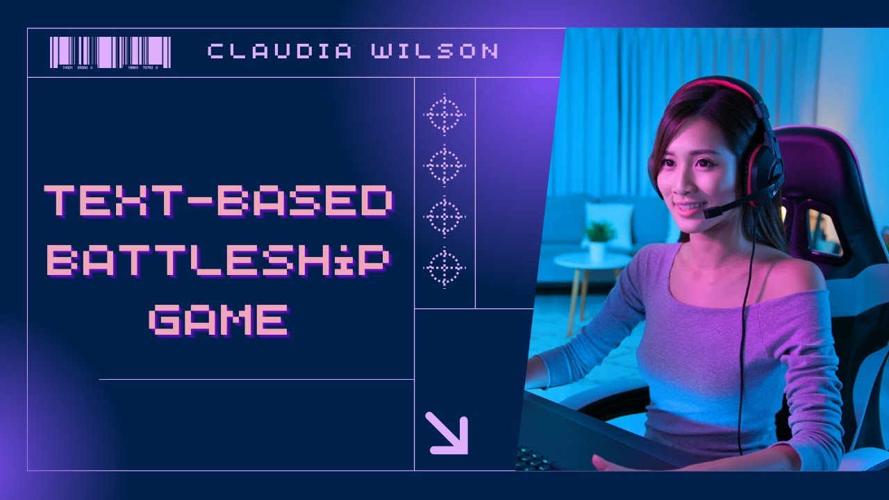 TEXT-based Battleship Game - YouTube