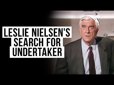 “Naked Gun” star Leslie Nielsen searches for Undertaker: From the WWE Vault