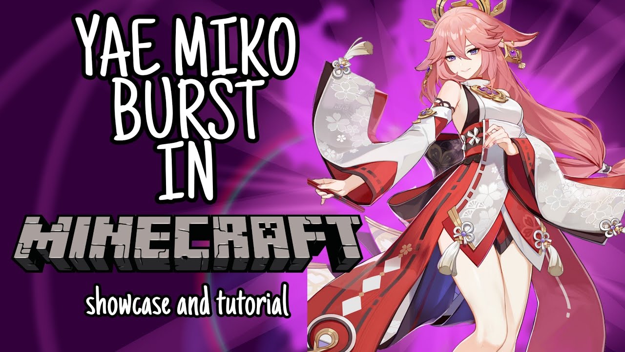 YAE MIKO in Minecraft!! (Showcase and Tutorial!) - YouTube