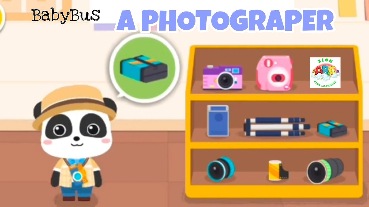 Babybus Being A Photographer | Kids Video | Kids Learning | Educational ...