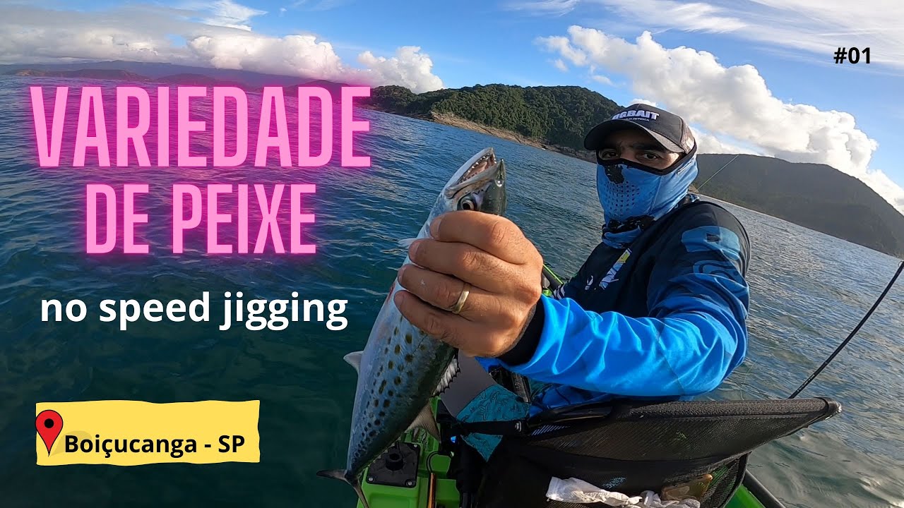 VARIEDADE DE PEIXE no speed jigging em Boiçucanga LN -SP. - YouTube