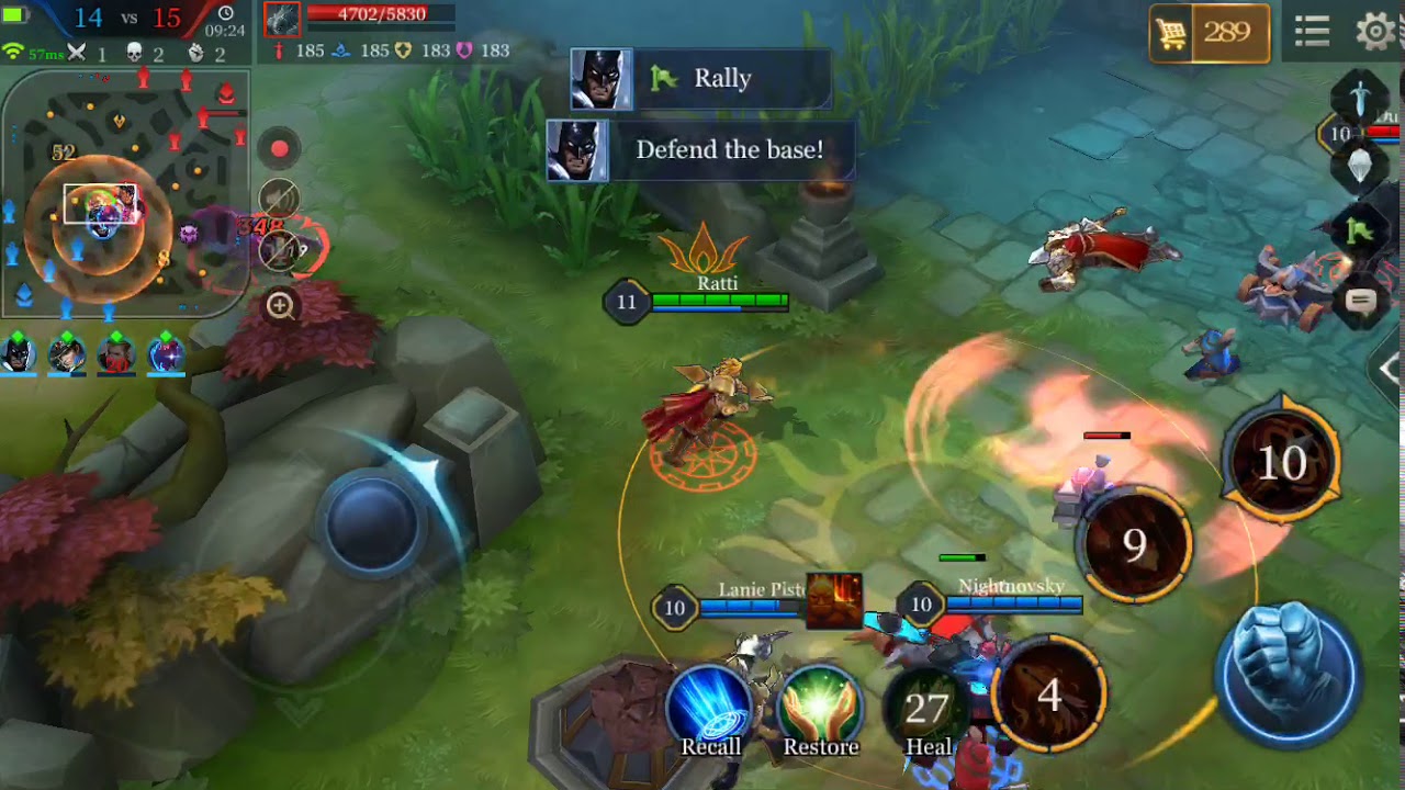 Arena Of Valor AOV gameplay Ep4 # Ratti - YouTube