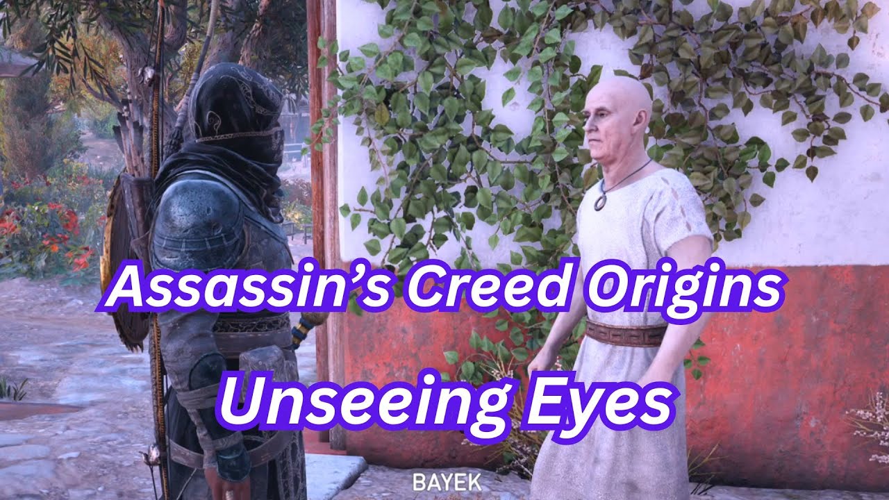 Assassin's Creed Origins: Unseeing Eyes. - YouTube