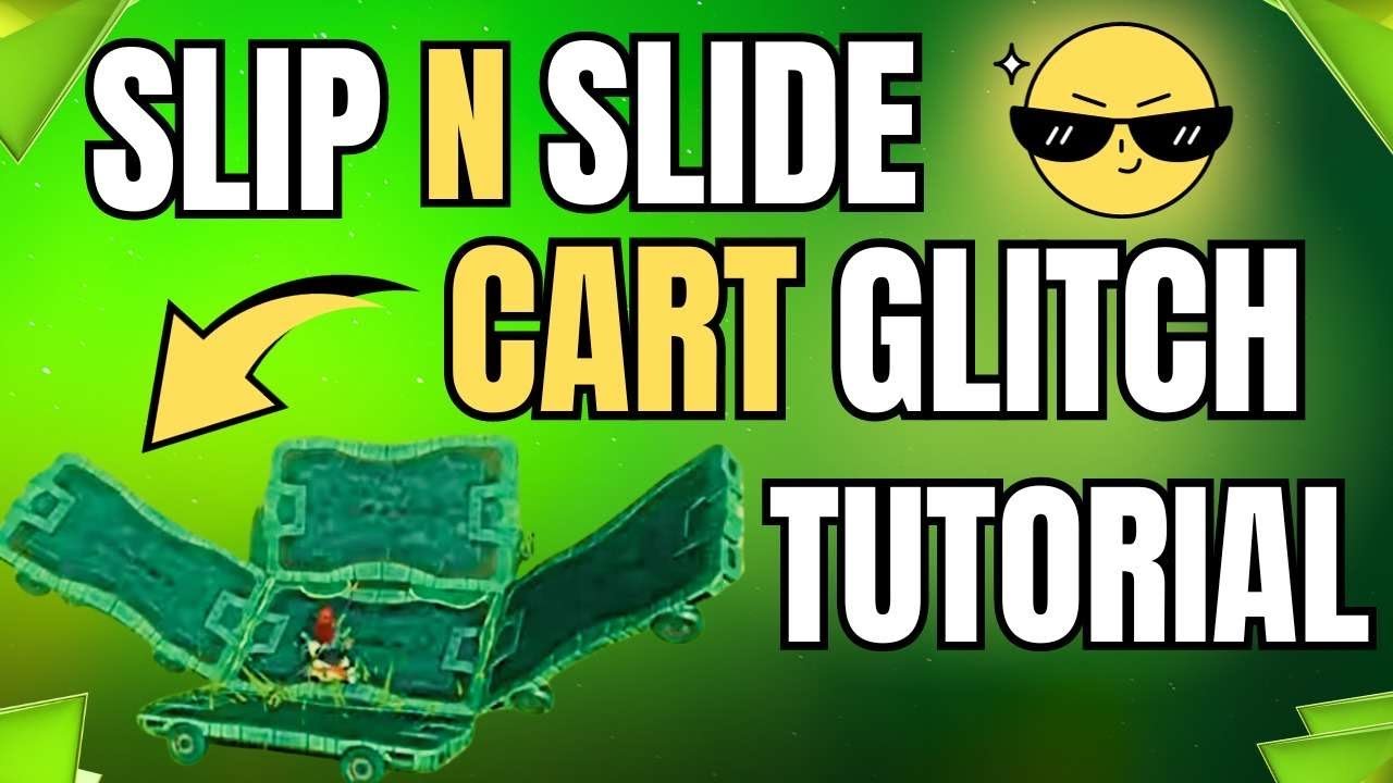 Frictionless cart: “Slip N Slide" Cart Glitch Tutorial! Let Gravity ...