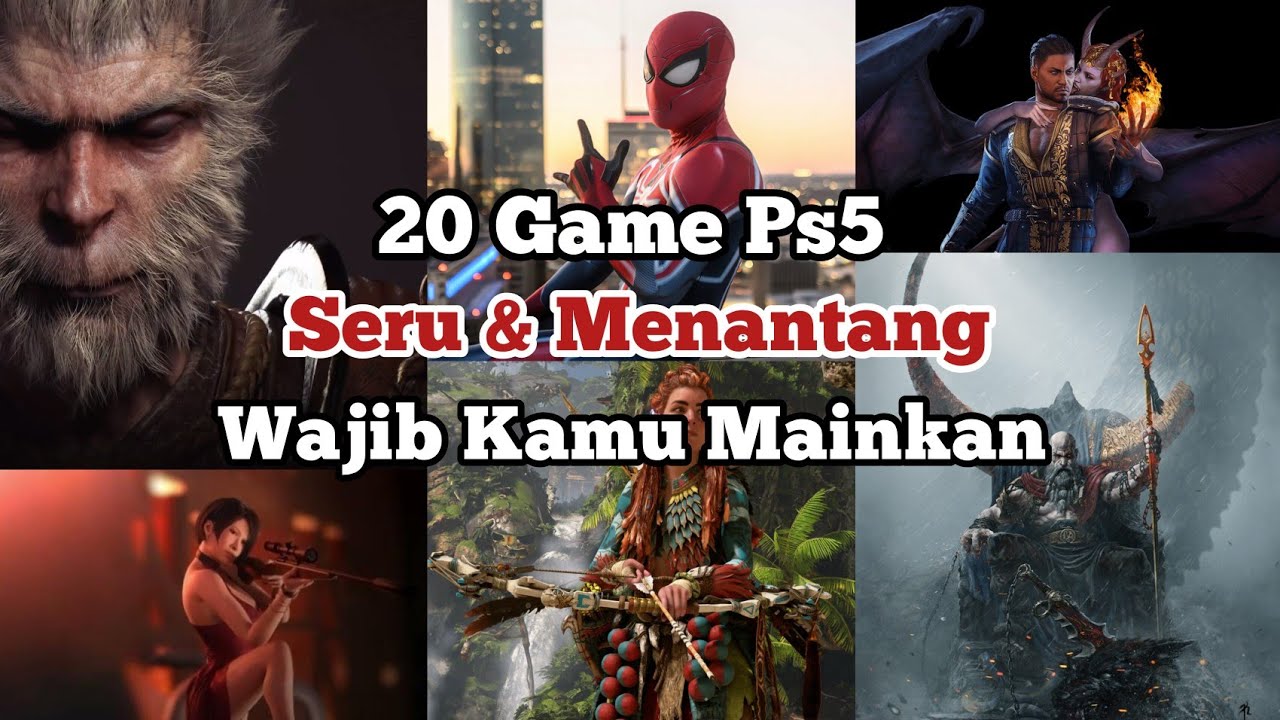 20 Game Ps5 Terbaik Seru & Menantang Wajib Anda Coba Mainkan - YouTube