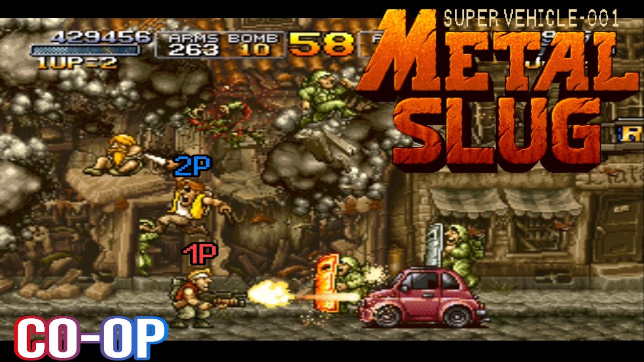 Metal Slug - 2-Player Co-op Gameplay - YouTube