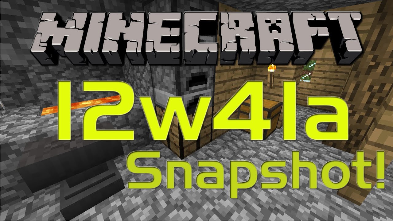 Minecraft - 12w41a Snapshot - YouTube