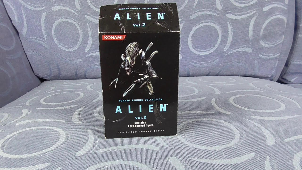Konami Alien Vol 2 SF Movie Selection New Warrior Mini figure - YouTube