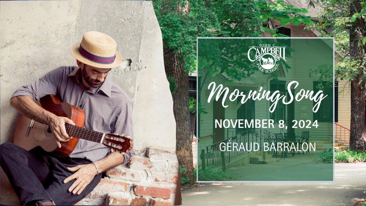 Morningsong with Géraud Barralon| November 8, 2024 - YouTube