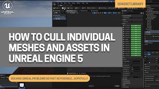 How To Cull Individual Meshes In Unreal Engine | Doovi